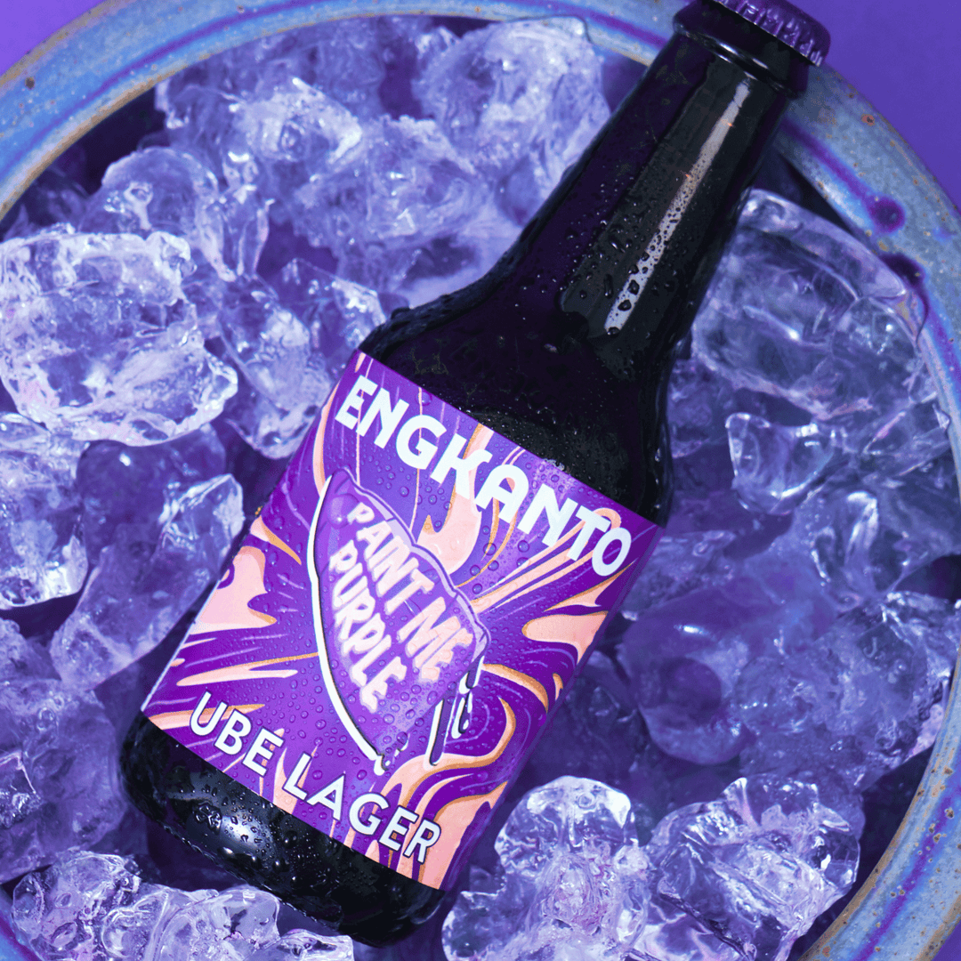 Engkanto Ube Lager Beer | 4-Pack or 24-Pack - Same-Day Delivery in Metro Manila
