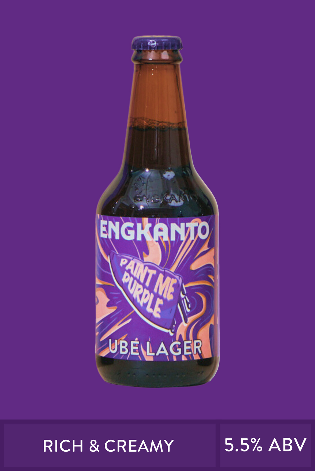 Engkanto Ube Lager Beer | 4-Pack or 24-Pack - Same-Day Delivery in ...
